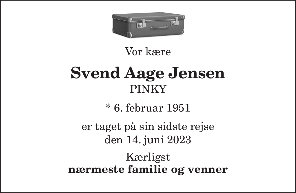 Dødsannonce for Svend Aage Jensen | Nordjyske.dk